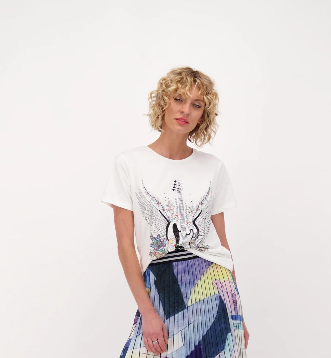 Guitar Angel Crew Shirt – B. Royal Boutique